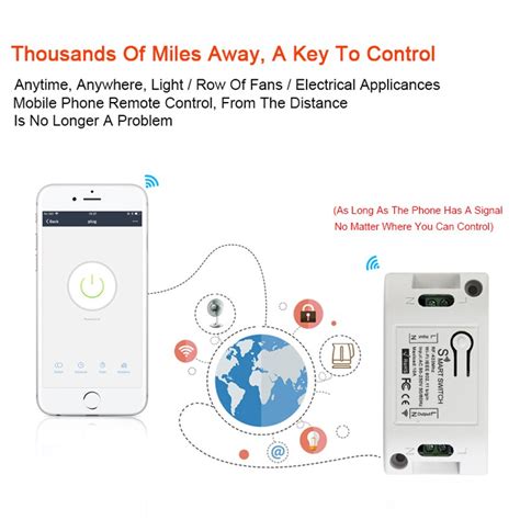 Qiachip Wifi 433mhz Vezeték Nélküli Rf Relé Vevő Intelligens Otthoni