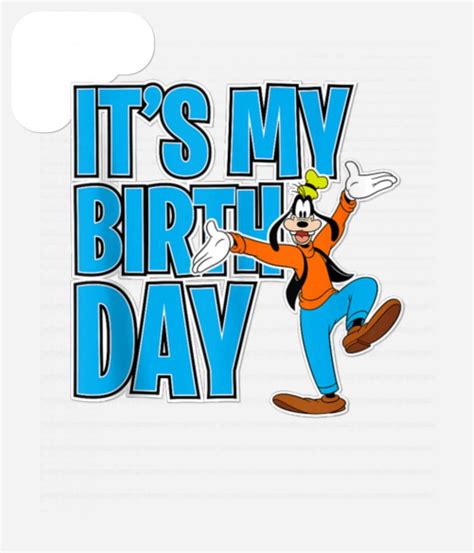 Disney Goofy Birthday Stickers Id 20913524 By Danilo Lima Printblur