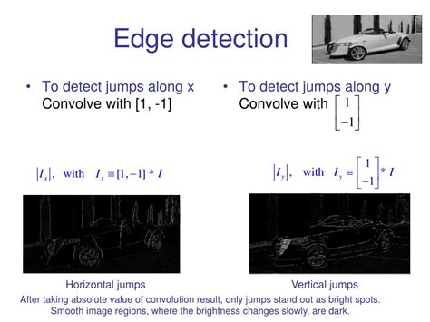 Ppt Edge Detection Techniques Understanding Brightness Jumps