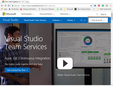 Getting Started With Visual Studio Team Services