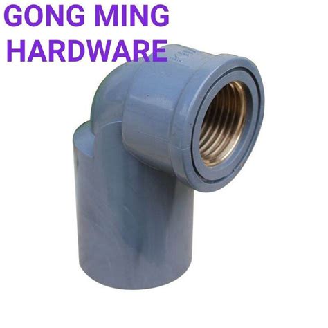 Pvc Pt Elbow With Brass Threaded Elbow Pvc Thread Temagapvc Pipe