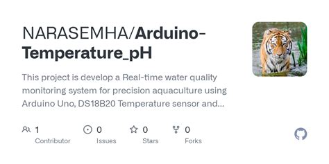Github Narasemha Arduino Temperature Ph This Project Is Develop A Real Time Water Quality