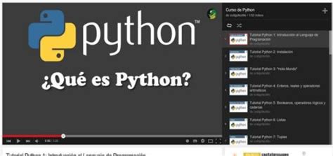 Aprende A Programar En Python Con Este Curso Online Y Gratuito