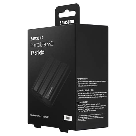 Samsung Portable SSD T7 Shield 2TB MU-PE2T0S - Buy Online with Afterpay ...