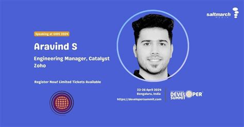 Developersummit On Linkedin Gids Gids2024 Serverless Cloudcomputing Aravinds Zoho