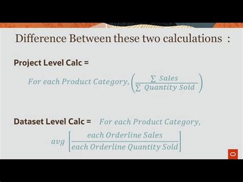 Oracle Underground BI Dataviz Where To Build My OAC Custom Calculations In Projects Or Under