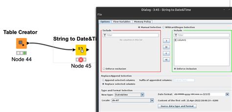 string to dateandtime does not recognize format knime analytics