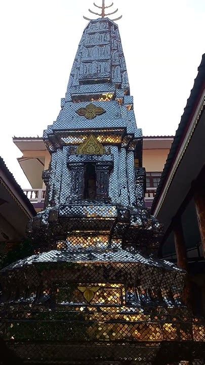 ว้าว สูง สวย โดดเด่น เจดีย์เงินองค์ใหญ่ วัดบางพลีใหญ่กลาง Shorts พาชม เที่ยว พาเที่ยว