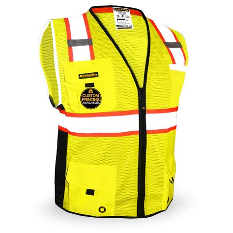 Hi Vis Safety Vests Ansi High Visibility And Reflective Vests Kwiksafety