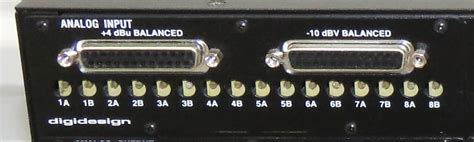 Digidesign I O Analog Input Card For ProTools HD Reverb