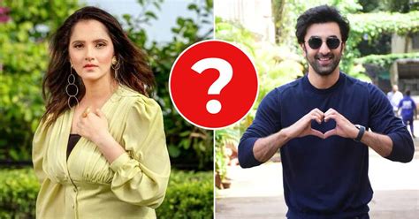 Sania Mirza Was Once Rumoured To Dating This Bollywood Hunk Had Chosen Ranbir Kapoor To Marry