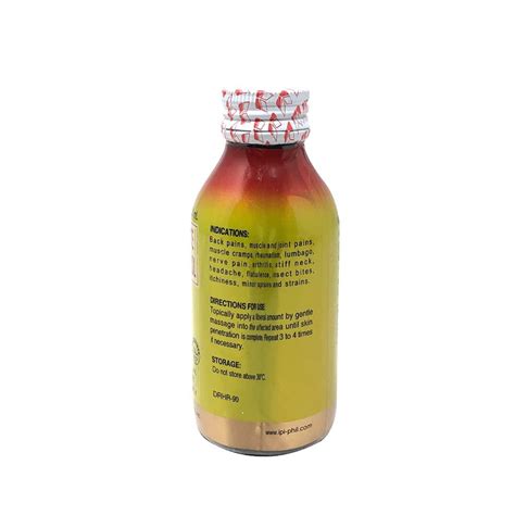 Methyl Salicylate Camphor Menthol Omega Pain Killer Liniment 120ml
