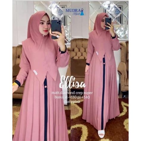 Jual Ellisa By Mudra Hijab Shopee Indonesia
