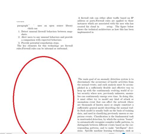 Blank Space In A 2 Column Templae Below A Paragraph Occupies Whole Column TeX LaTeX Stack
