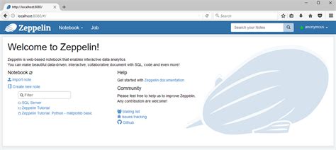 Running Apache Zeppelin For Sql Server On Windows 10 Natively By Davide Mauri Apache