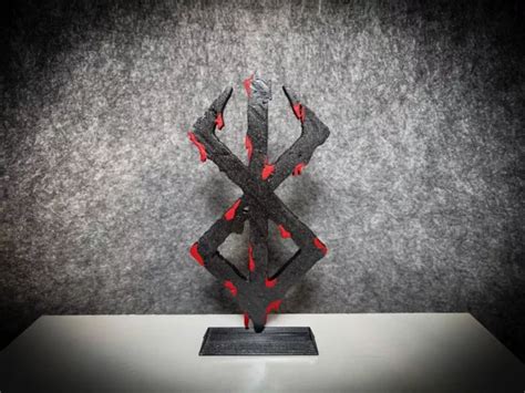 Berserk Symbol Action Figure Nerd Geek T Collection Anime Manga Fan Art Rare Eur 22 99