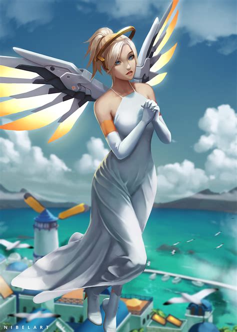 Mercy on Ilios [com] by NibelArt on DeviantArt