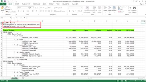 Custom Macro Excel Report Guestpro Knowledge Base
