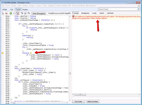 Show Friendly Message On ASP NET Ajax Error Stack Overflow