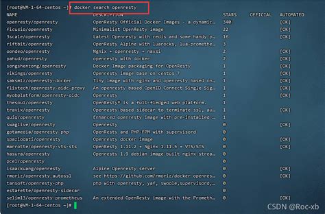 Docker安装openresty教程 Roc Xb 博客园