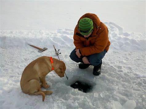 Ice Fishing Echo Lake Montana