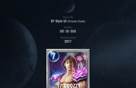 Sf Ui Work Etude On Behance