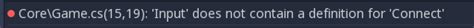 Mono Input Connect Doesn T Exist Issue Godotengine Godot GitHub