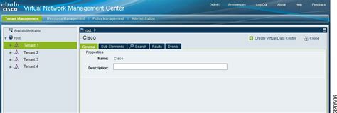 Cisco Virtual Network Management Center Quick Start Guide Release Cisco