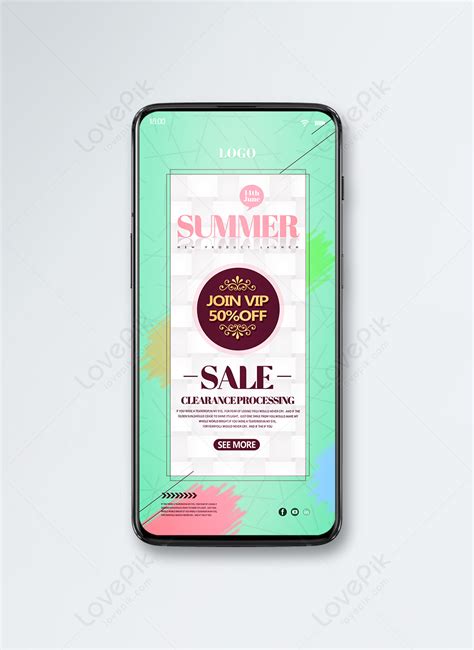 현대 미니멀 텍스처 모바일 프로모션 Ui 디자인 페이지 Ui 이미지 사진 465369432 무료 다운로드