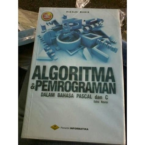 jual algoritma dan pemrograman dlm bahasa pascal dan c edisi revisi