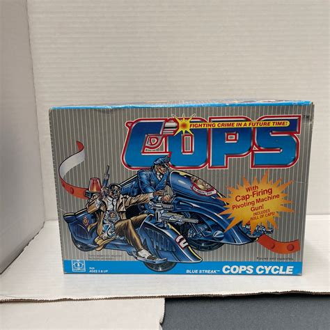 1988 Cops Cycle Misb Vintage Cops Hasbro Vehicle Cops N Crooks Ne