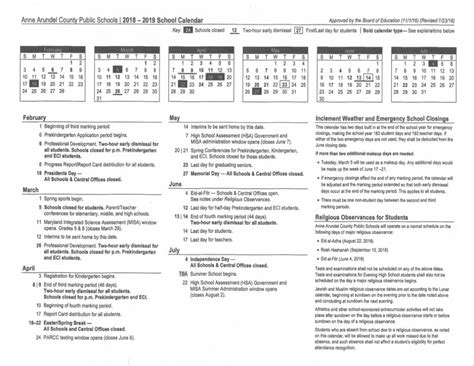 Aacps Calendar