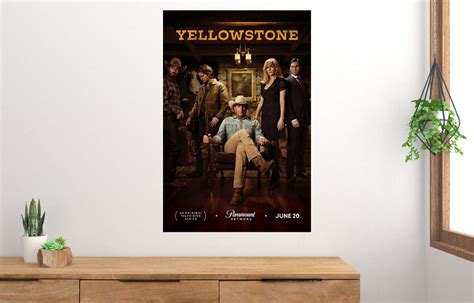 Yellowstone Poster 27x40 Western Wall Art The Poster Depot