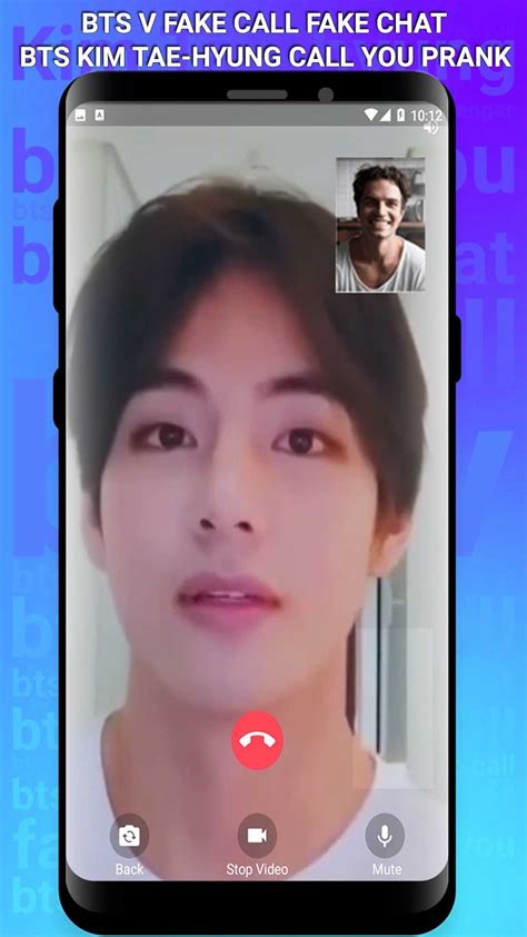 Android 용 BTS V Fake Call Fake Chat - 다운로드