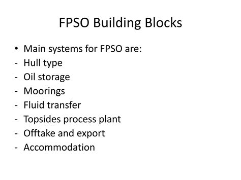 0020 Introduction To Fpso Design PDF 0020 Introduction To Fpso Design PDF