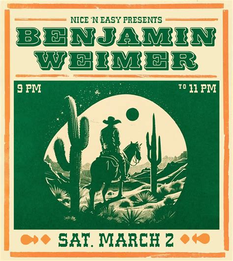 Live Music Benjamin Weimer — Nice And Easy