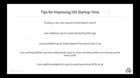 Speeding Up Your Remote Appium Sessions