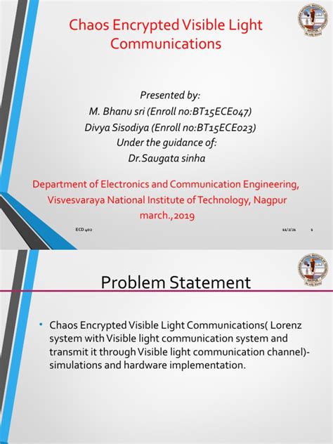 chaos encrypted visible light communications pdf chaos theory