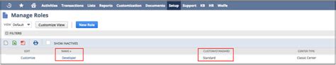 Netsuite Developer Role In 20191 Update