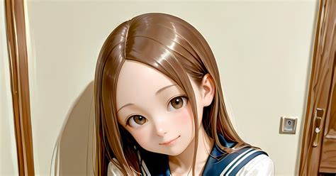 Flat Chest Ai Generated Illustration Small Breasts 高木さん Pixiv