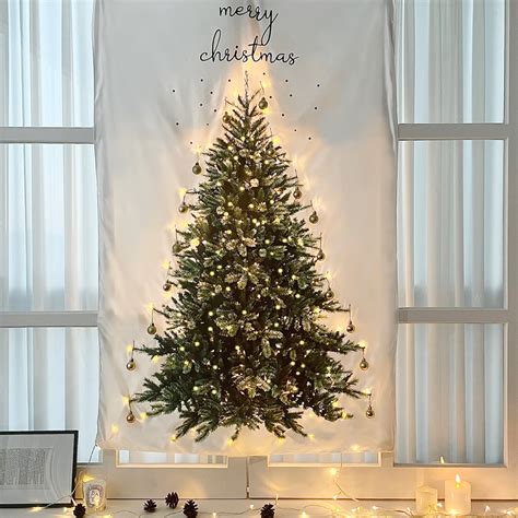 비비엔다보니또 고퀄리티 자체제작 크리스마스 패브릭 포스터 트리 특대형 중형 소품 전구 겨울 위시버킷