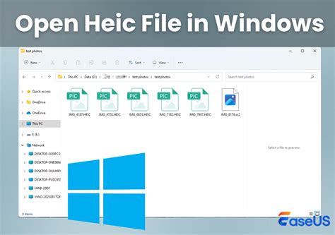 How To Open Heic File In Windows 10 11 Without Extension
