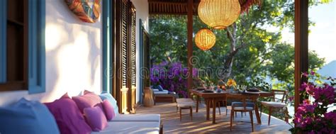 This Bohemian Summer Garden Scene Creates An Inviting And Relaxed