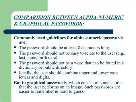 Graphical Password Ppt