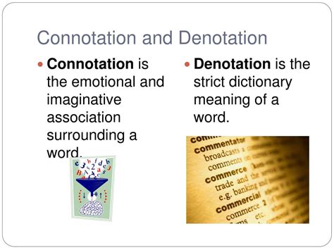 Ppt Connotation Vs Denotation Powerpoint Presentation Free Download Id 974540