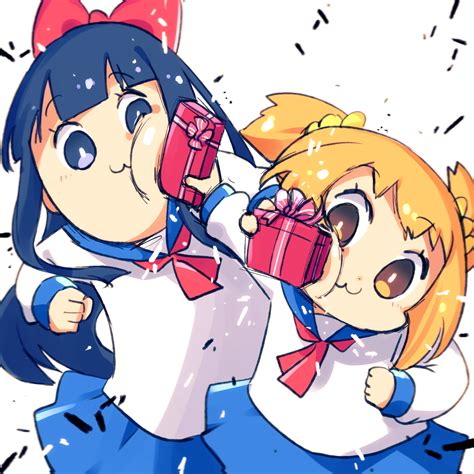 Dynasty Reader Image › Ayakashi Pop Team Epic Pop Team Epic Pipimi X Popuko Valentines Yuri