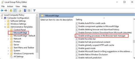 Microsoft Edge Task Manager Cadose