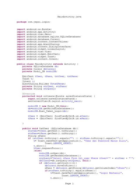 source code mainactivity pdf android operating system software