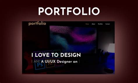 Create A Portfolio Website Resume Based On Html Css Js By Ab Grafix 132 Fiverr
