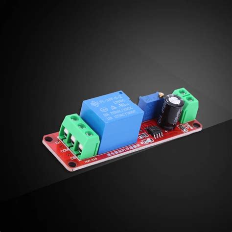 Ne555 Delay Timer Relay Switch Module 0 10s Electronic Components 12v